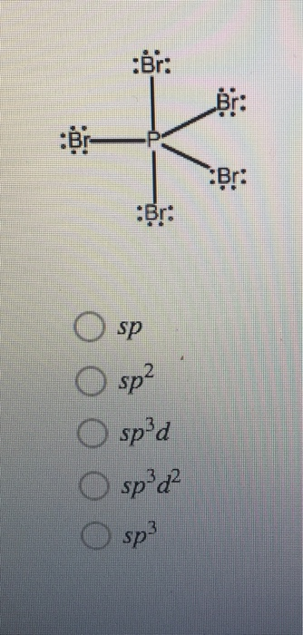 Solved 6 of 7 What is the hybridization of phosphorus in | Chegg.com