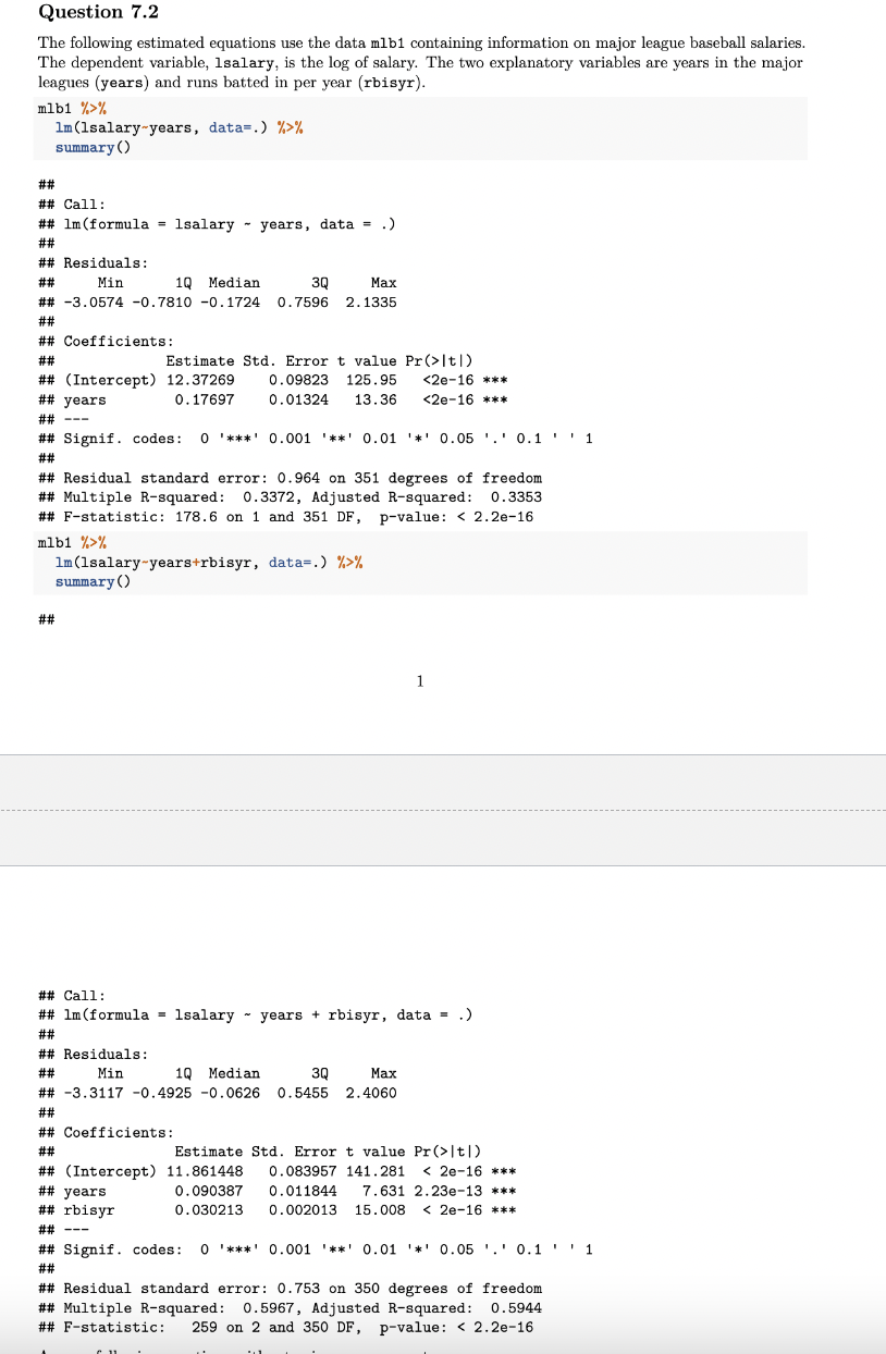 Answer following questions without using your | Chegg.com