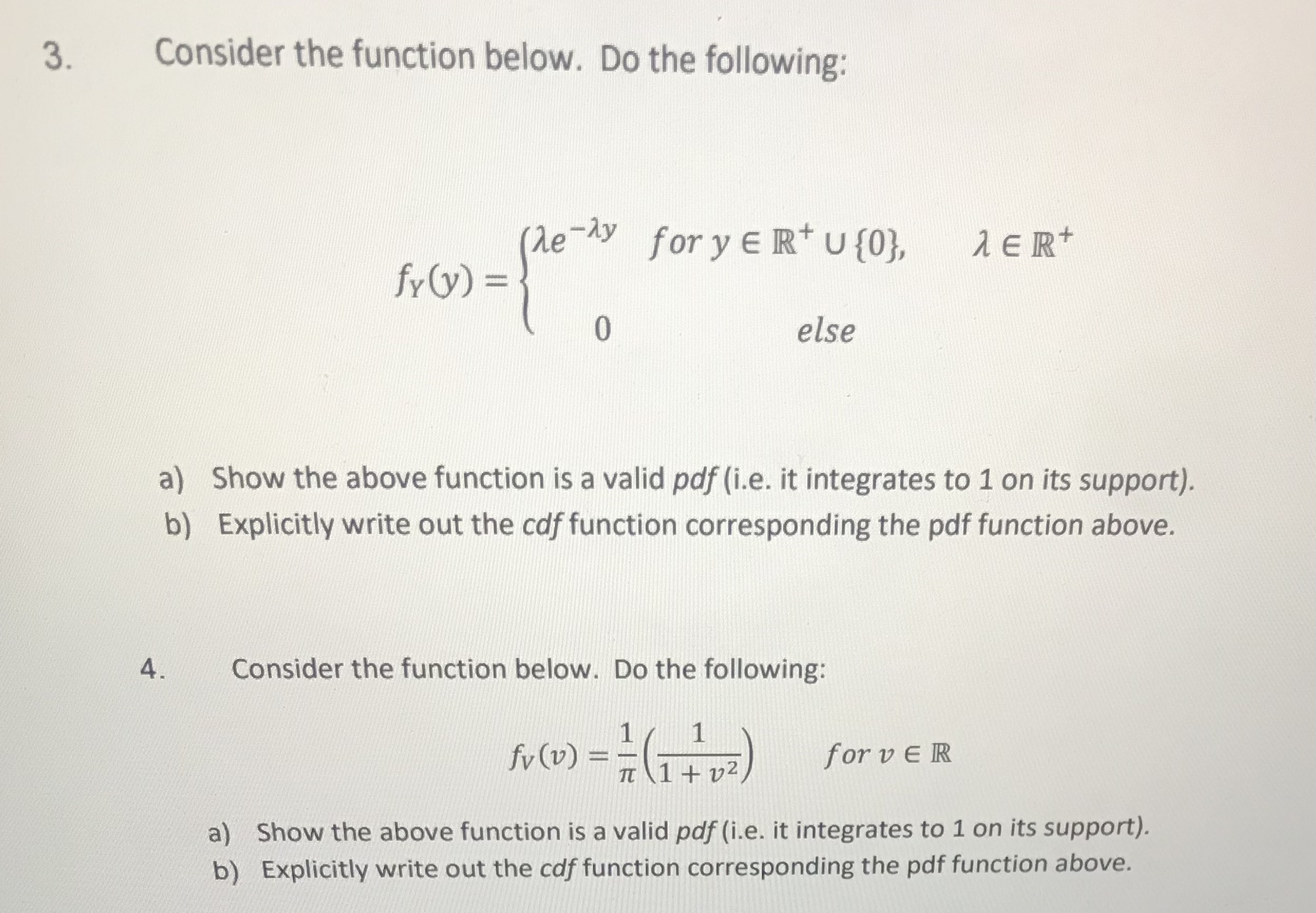 Solved 3.Consider the function below. Do the | Chegg.com