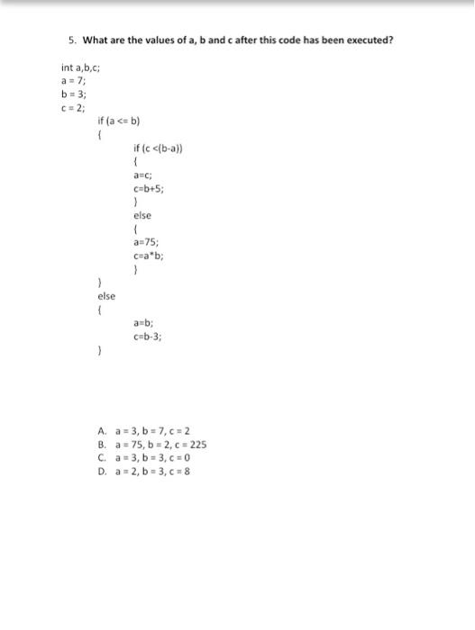 Solved Part-A (Question-1 MCQ's) Programming 1. What are the | Chegg.com