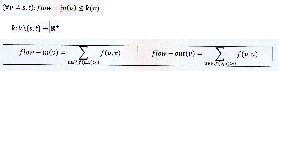 Let N = (G = (V,E),c,s,t) ﻿be a flow network and f a | Chegg.com