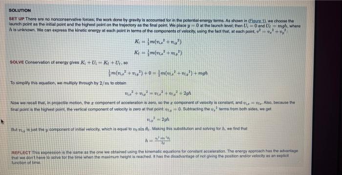 Solved An expression for the maximum height h of a | Chegg.com