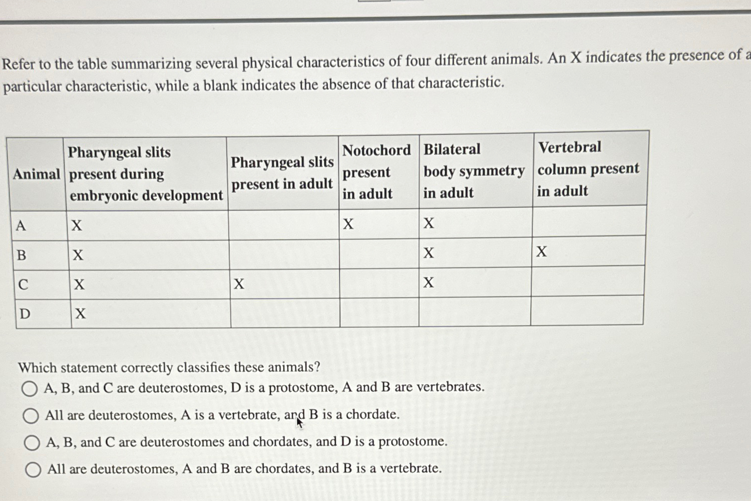 Solved Refer to the table summarizing several physical | Chegg.com