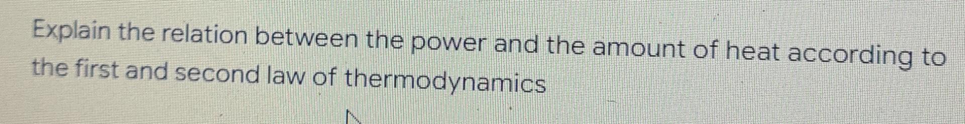 Solved Explain the relation between the power and the amount | Chegg.com
