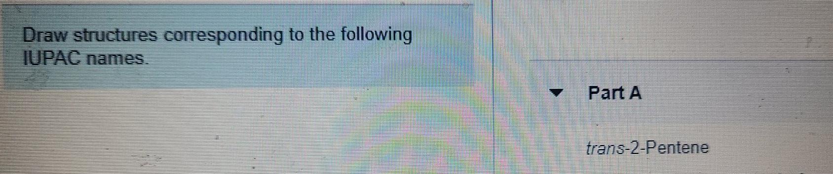 Solved Draw structures corresponding to the following IUPAC | Chegg.com
