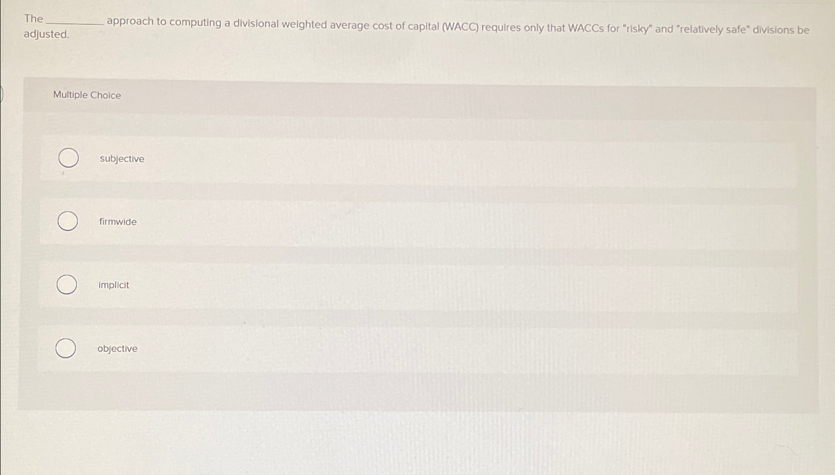 Solved The approach to computing a divisional weighted | Chegg.com