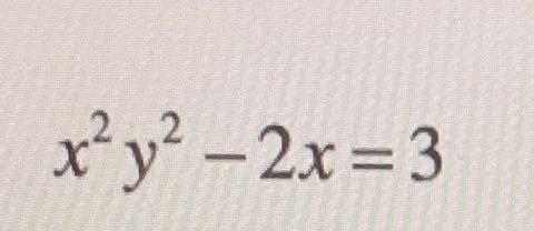 Solved x2y2−2x=3 | Chegg.com