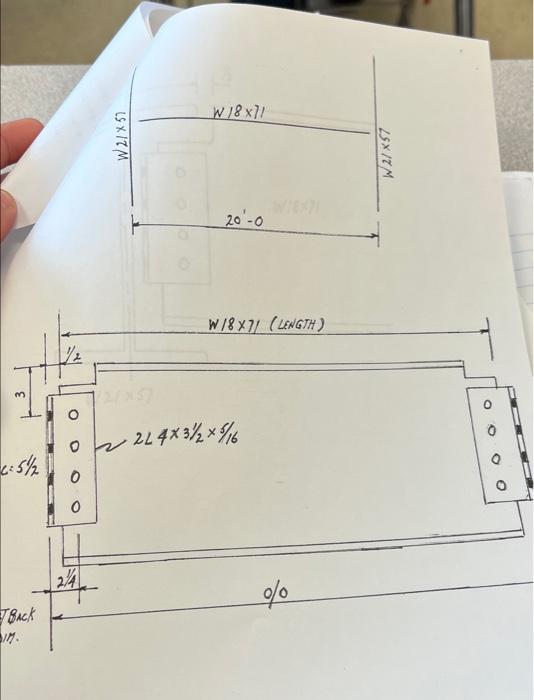 Solved Steel Detailing a. Which leg is the outstanding leg | Chegg.com