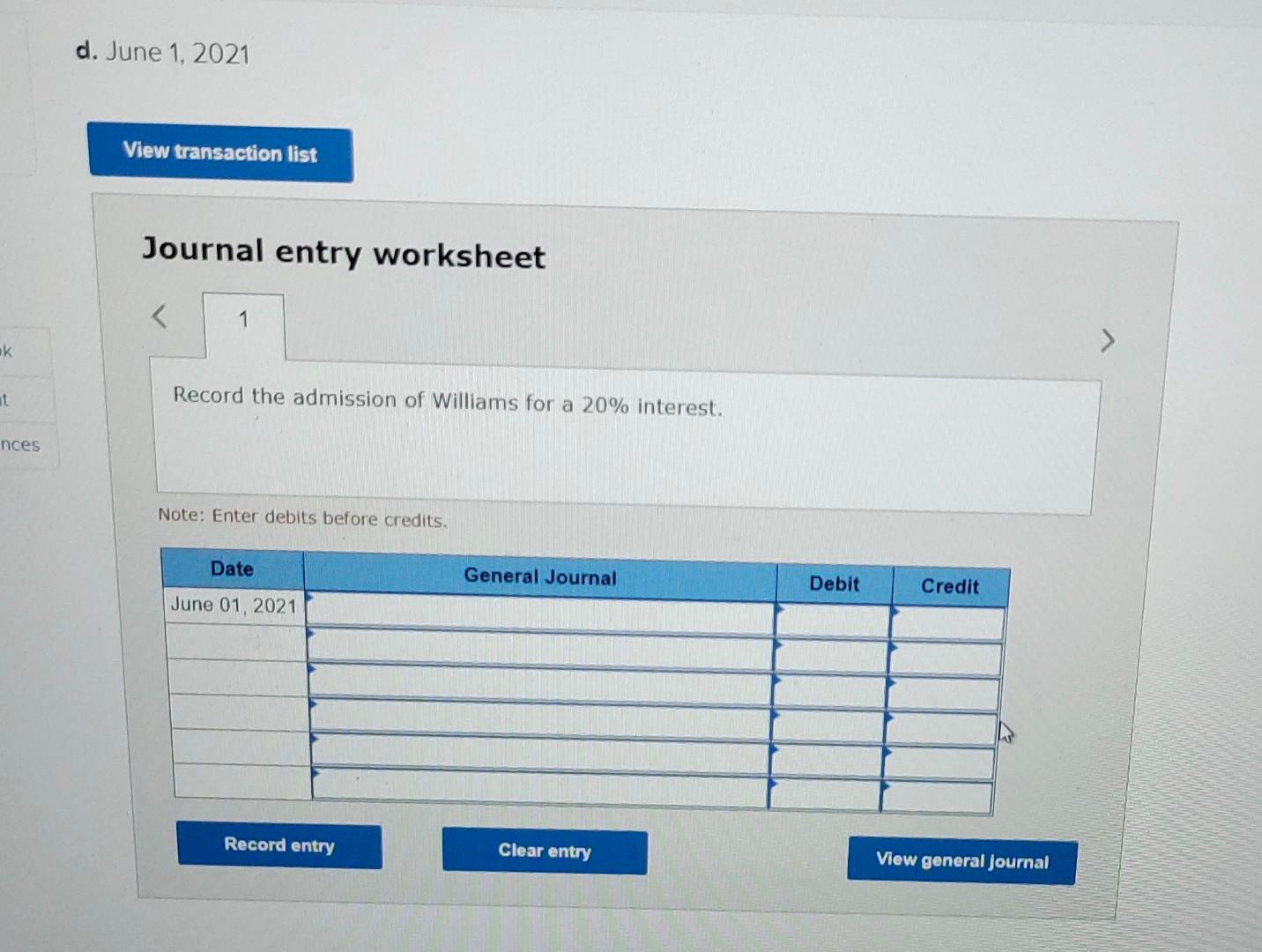 Solved Problem 11-6A Partnership entries, profit allocation, | Chegg.com