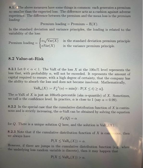 Solved Problem 3 Show that Value-at-Risk is not | Chegg.com
