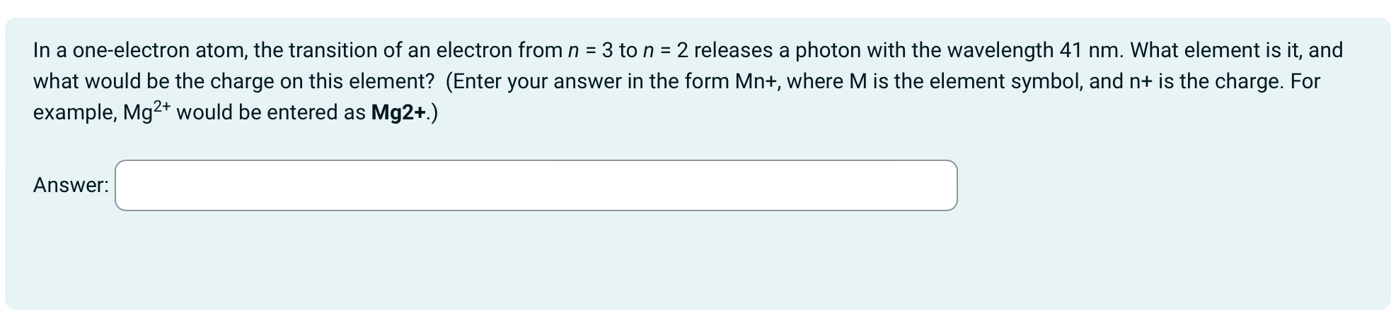 Solved In a one-electron atom, the transition of an electron | Chegg.com