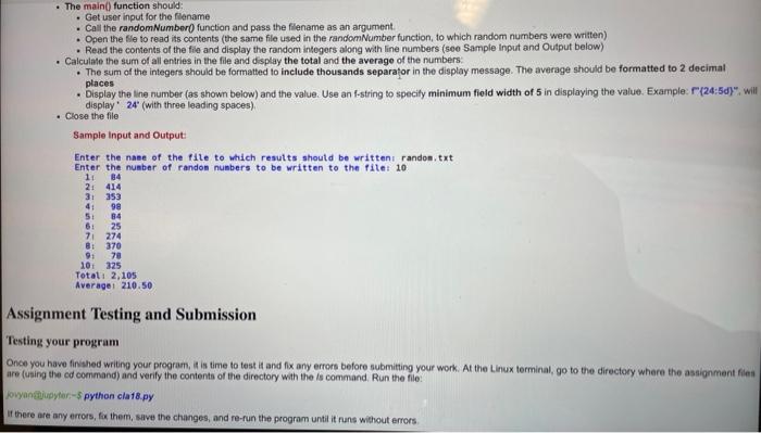 Solved xercise 2 - Programming Exercise carafully read the | Chegg.com
