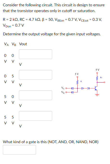 Solved Consider the following circuit. This circuit is | Chegg.com