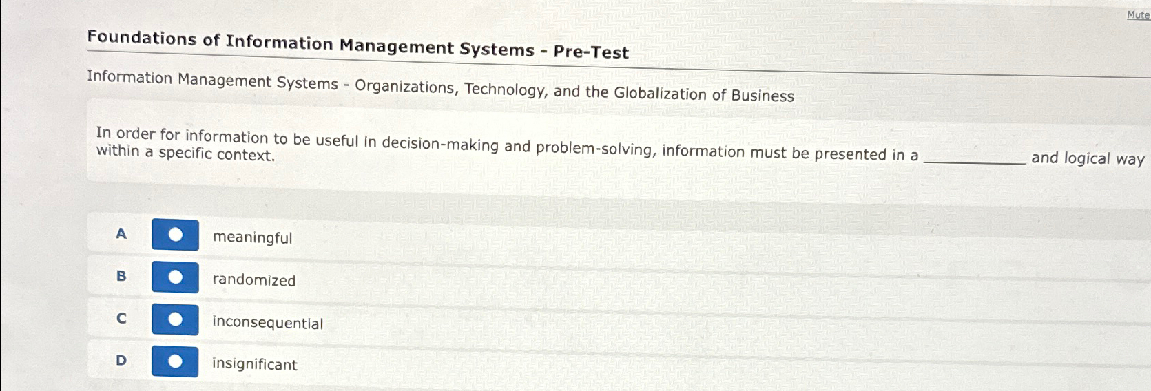Solved Foundations of Information Management Systems - | Chegg.com