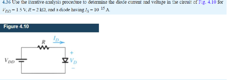 4.36 ﻿Use the iterative-analysis procedure to | Chegg.com