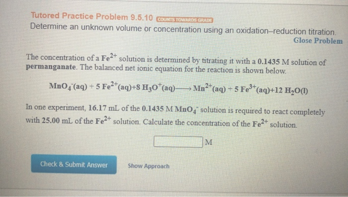 Solved Tutored Practice Problem 9.5.8 COUNTS TOWARDS CRADE | Chegg.com