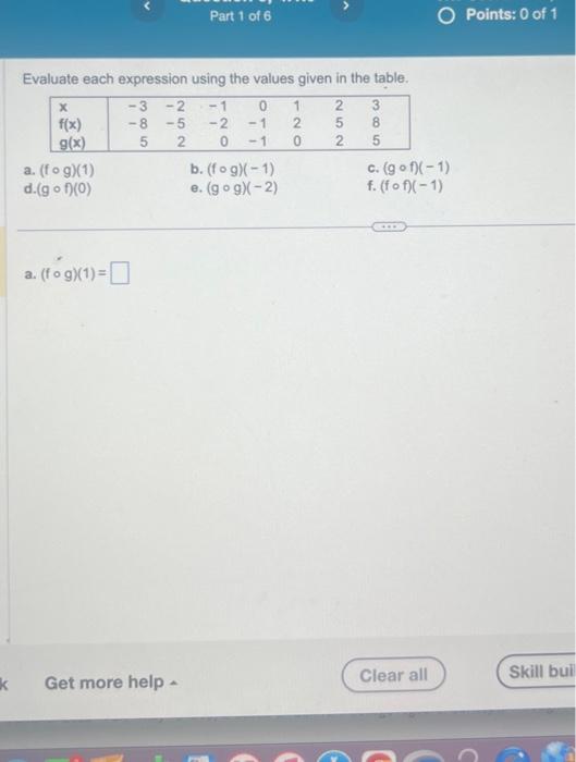 Solved Evaluate each expression using the values given in | Chegg.com