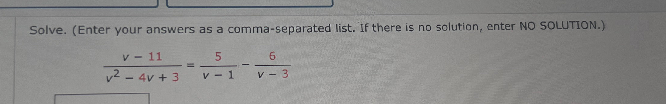 Solve. (Enter your answers as a comma-separated list. | Chegg.com