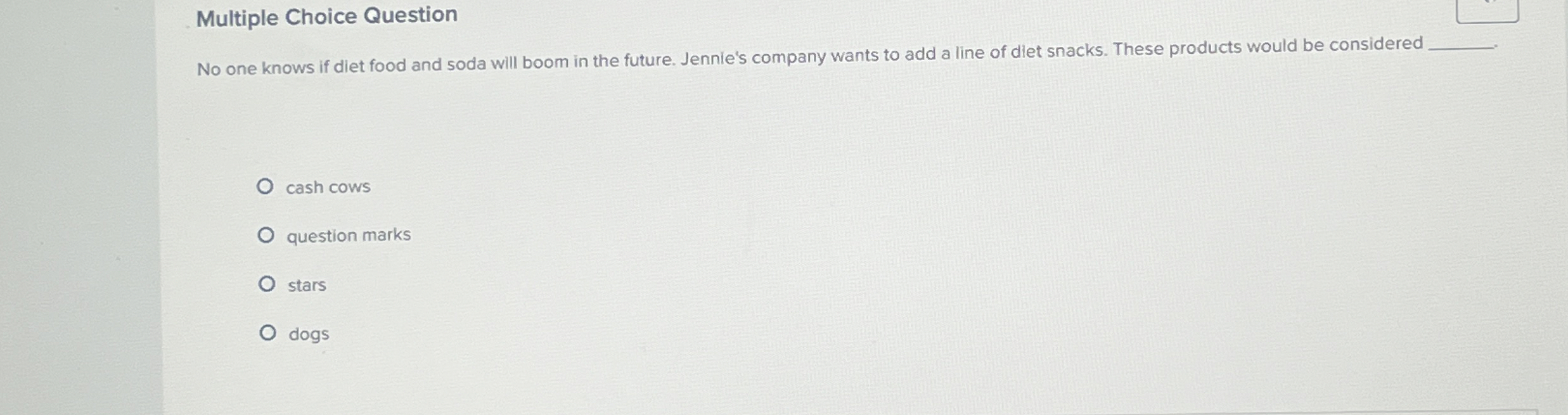 Solved Multiple Choice QuestionNo one knows if diet food and | Chegg.com