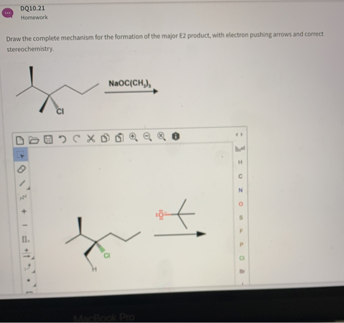 Solved DQ10.21 Homework Draw the complete mechanism for the | Chegg.com