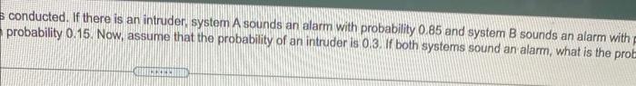 Solved QL A study of a double intrusion detection system | Chegg.com