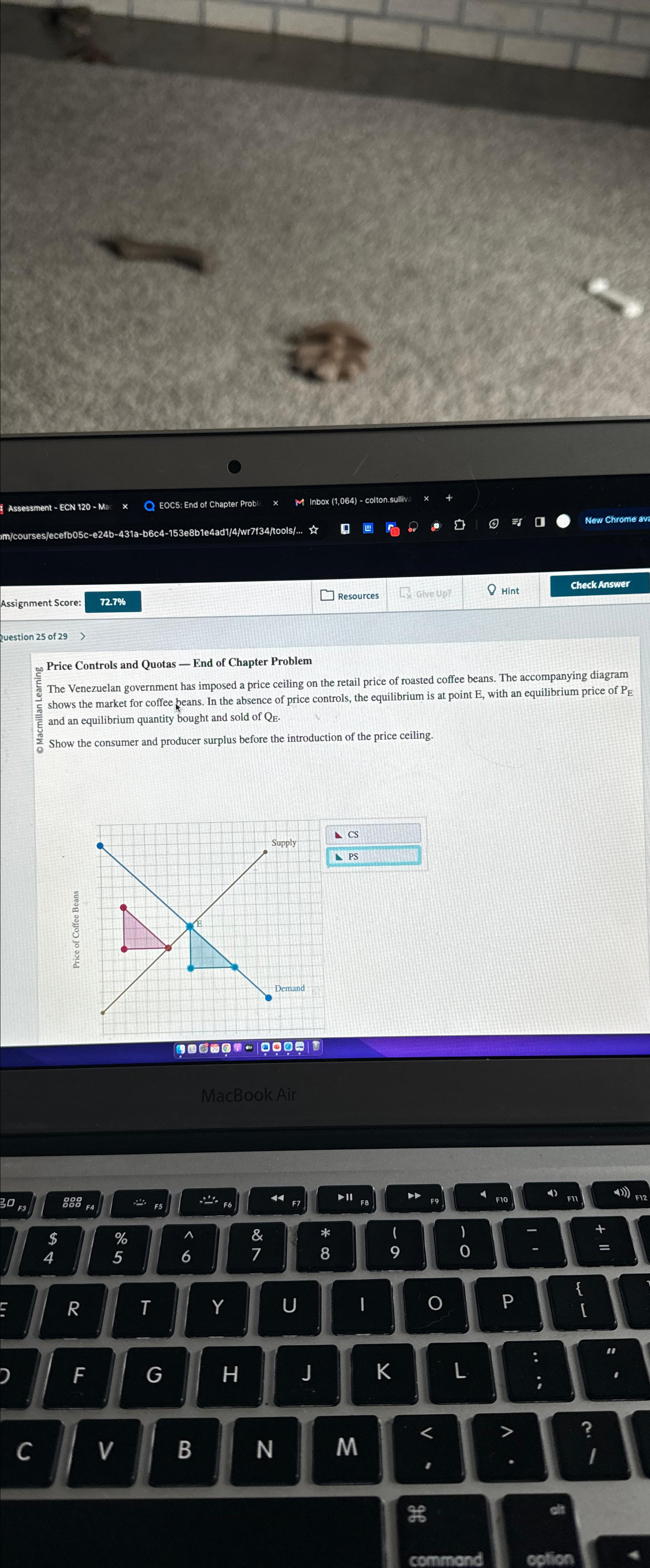 Solved Assessment-ECN 120-Mac , - ﻿E EOC5: End of Chapter | Chegg.com