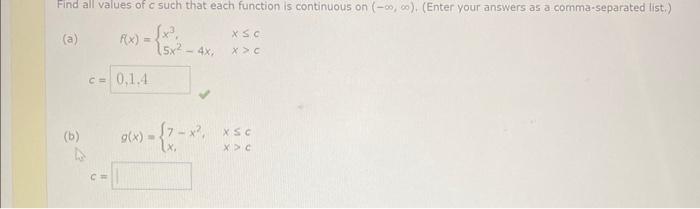 Solved Find the constant a such that the function is | Chegg.com