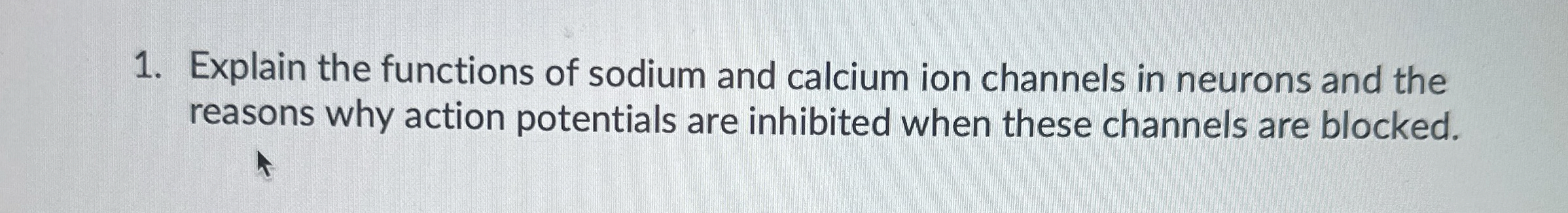 Solved Explain the functions of sodium and calcium ion | Chegg.com