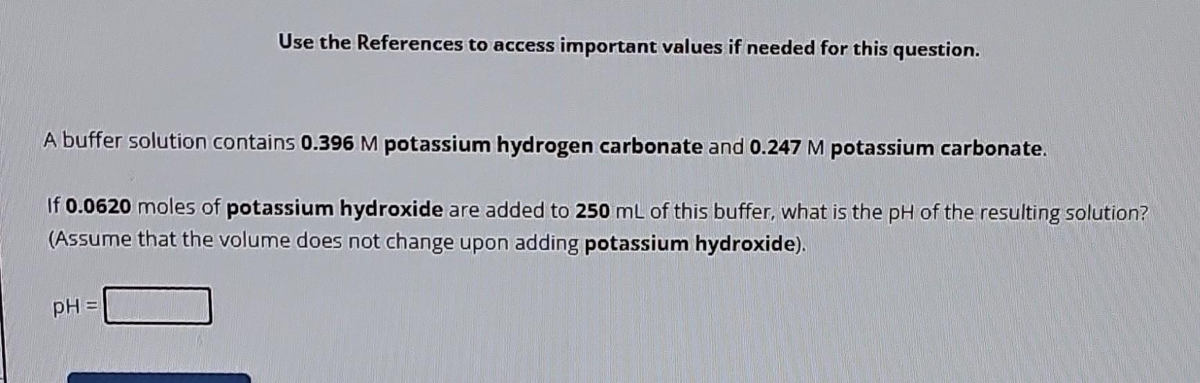 Solved Use the References to access important values if | Chegg.com