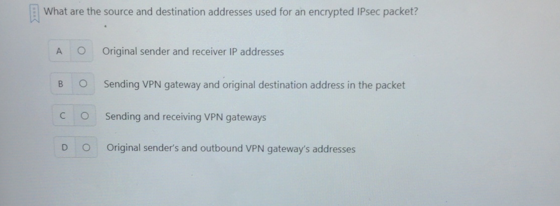 Solved What are the source and destination addresses used | Chegg.com