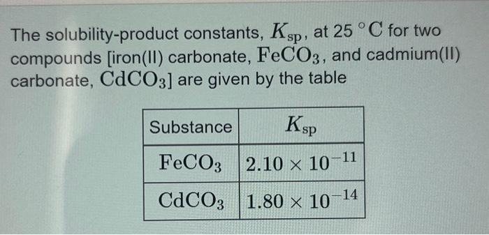 Solved A solution of Na2CO3 is added dropwise to a solution | Chegg.com