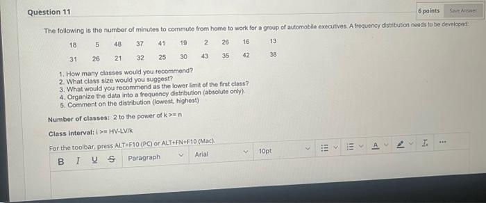 Solved 1. How many classes would you recommend? 2. What | Chegg.com