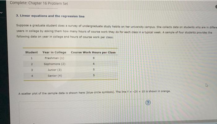 Solved Complete Chapter 16 Problem Set 3 Linear Equations
