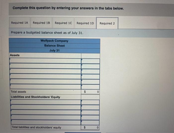 Solved Exercise 8-18 (Algo) Cash Flows; Budgeted Income | Chegg.com