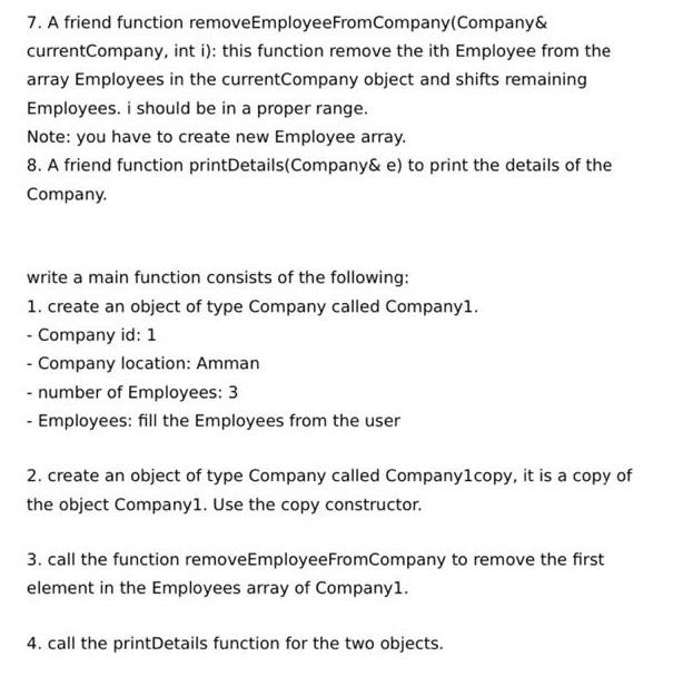 Solved in c++employee.h#include #include | Chegg.com
