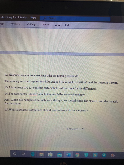 Solved Out References Mailings Review View Help Pn 200