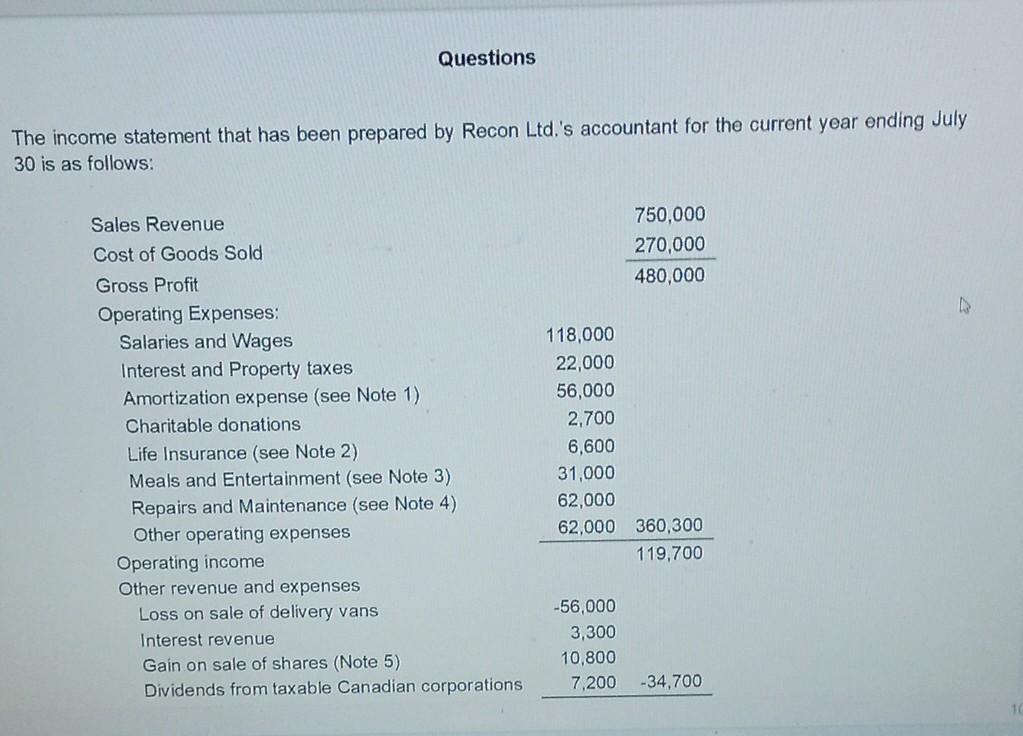 Solved CA Schedule (Alternative to Schedule 8)Note 1: | Chegg.com