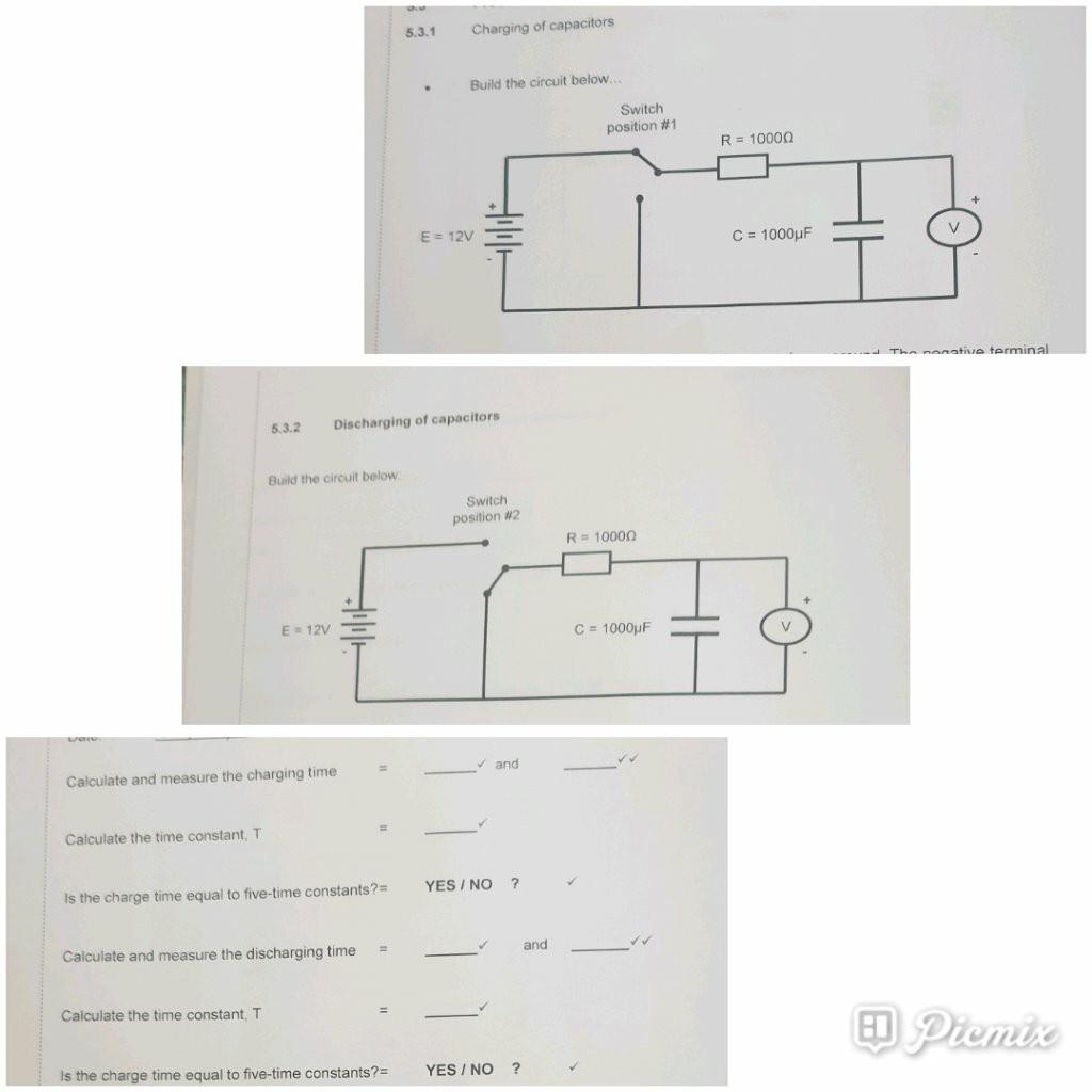 Solved Build the circuit below Calculate and measure the | Chegg.com