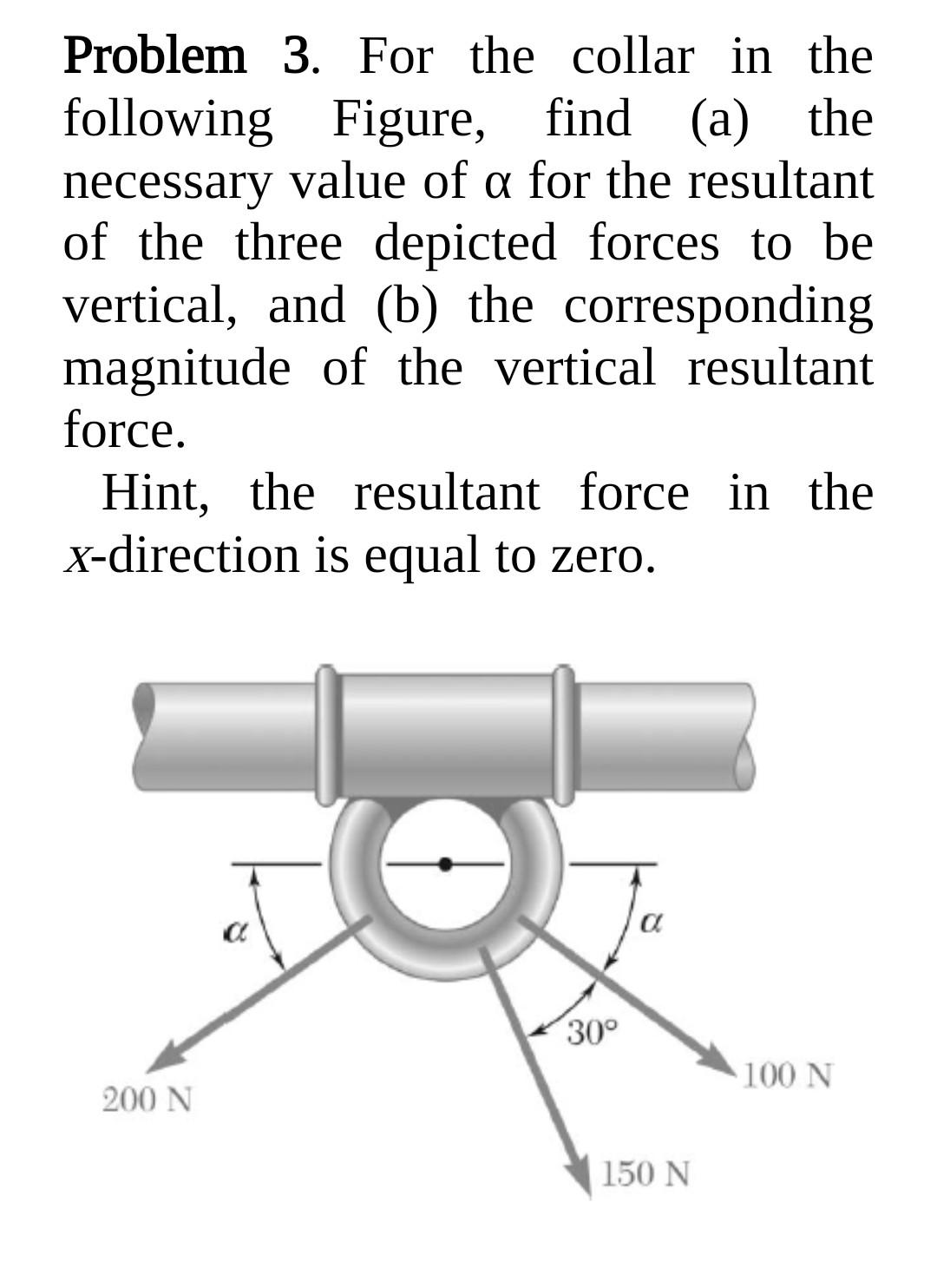 Solved Problem 3. For the collar in the following Figure, | Chegg.com