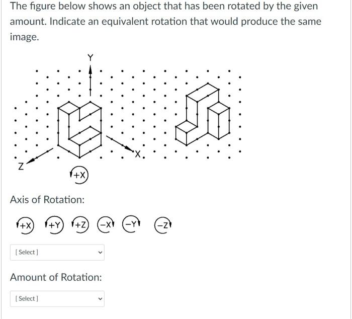 Solved The figure below shows an object that has been | Chegg.com