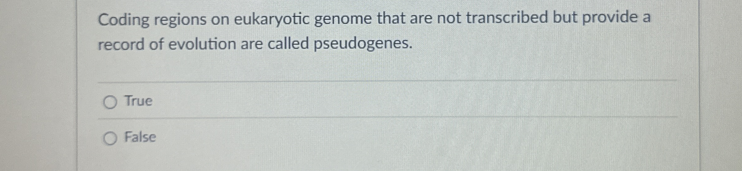 Solved Coding regions on eukaryotic genome that are not | Chegg.com