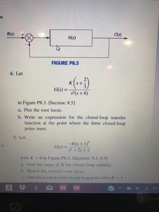 Solved s-plane ♡ FIGURE P8.5 14. Sketch for the for the a. | Chegg.com