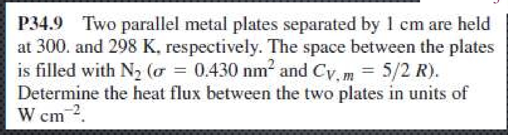 Solved P34.9 ﻿Two parallel metal plates separated by 1cm | Chegg.com