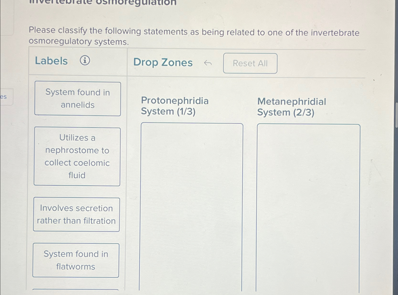 Solved Please classify the following statements as being | Chegg.com