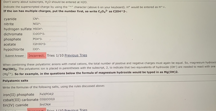 Solved Now try the following three examples: elements | Chegg.com