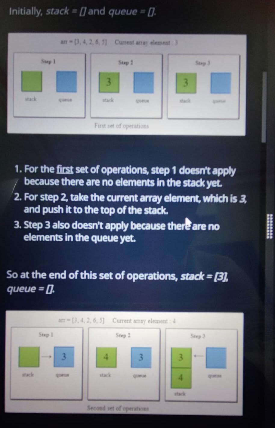 Solved T. Stack and Queue A stack is a last-in-first-out | Chegg.com