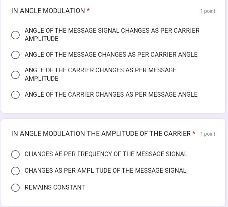 Solved Which Of These Circuits Is Used For Fm Modulation 1