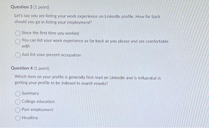 Key words can help potential employers find you when | Chegg.com