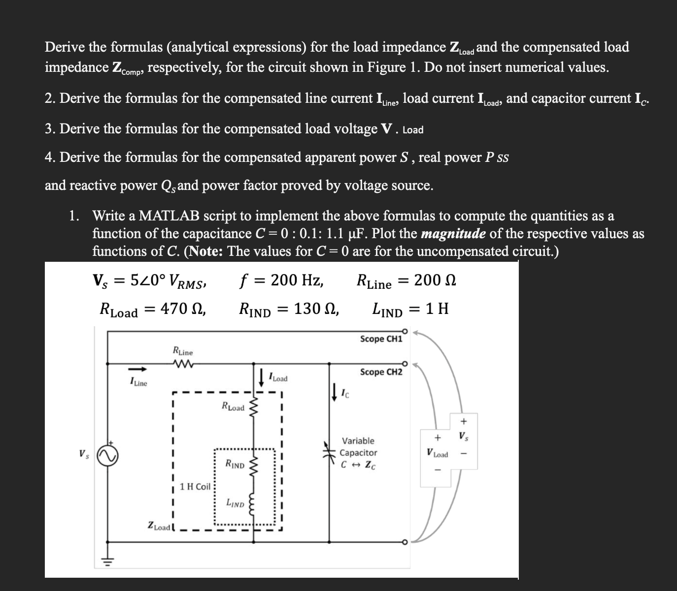 Solved Derive the formulas (analytical expressions) ﻿for the | Chegg.com