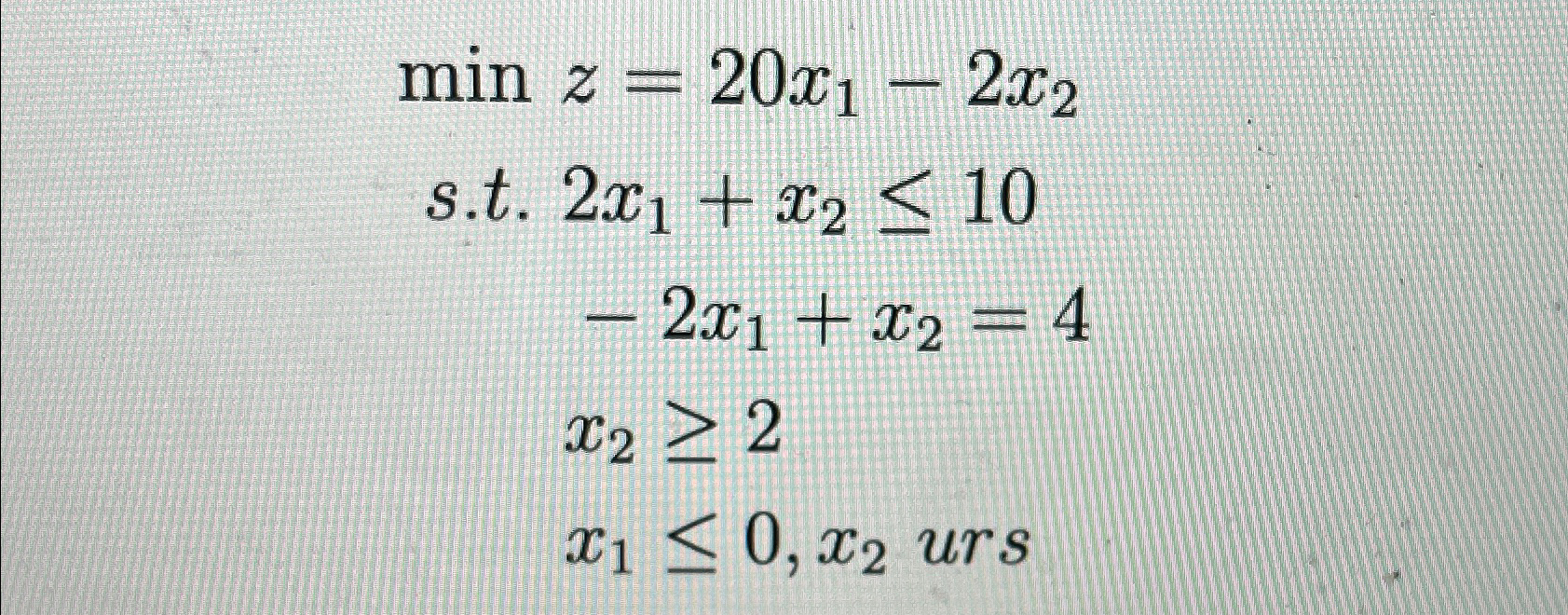 Solved Please solve using two-phase method. The optimal | Chegg.com